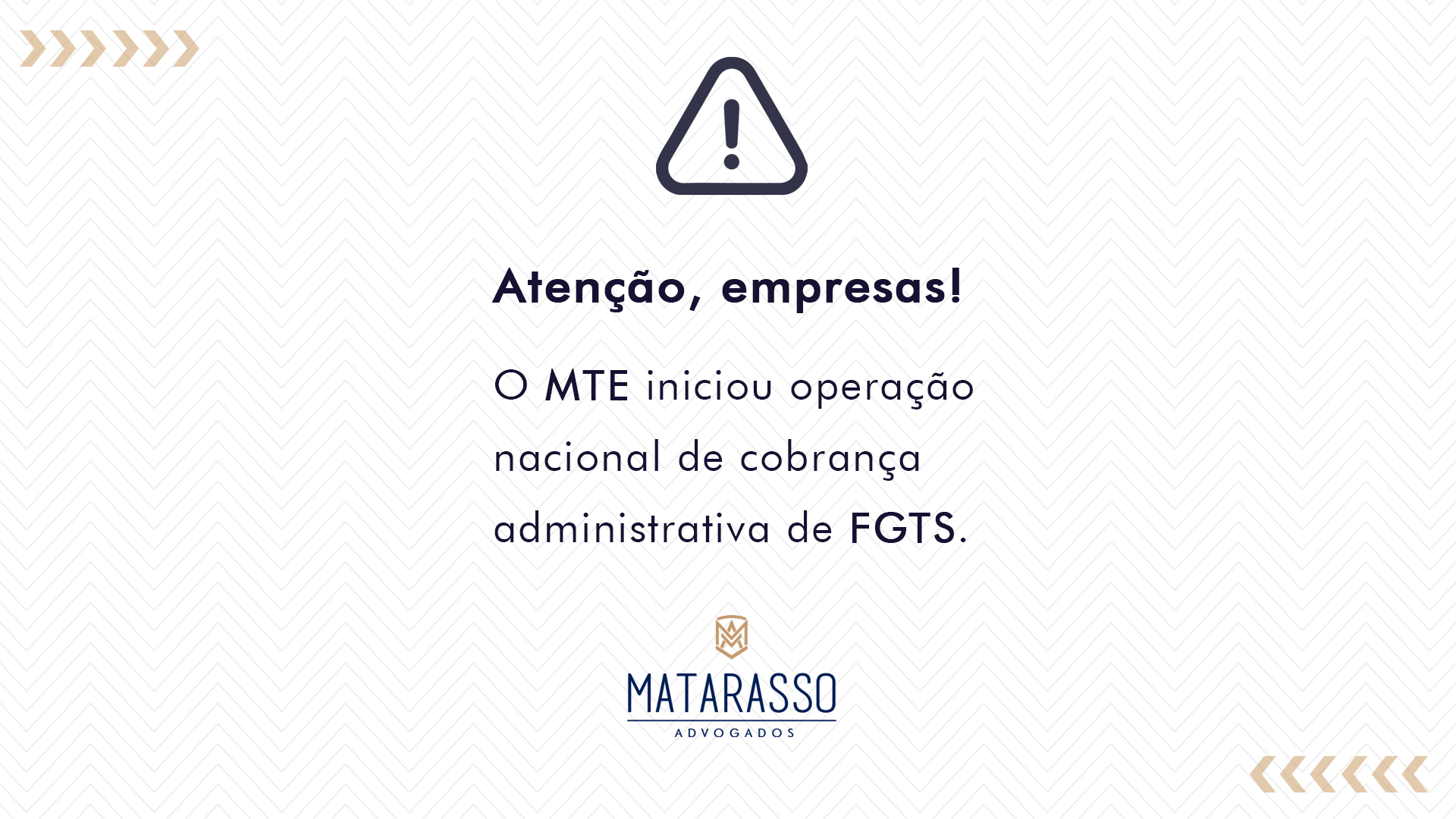 O MTE INICIOU UMA OPERAÇÃO NACIONAL DE COBRANÇA ADMINISTRATIVA DE FGTS ...